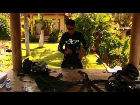 Packing a Razor Sidemount Harness for travel. | Jump - Sail - Dive
