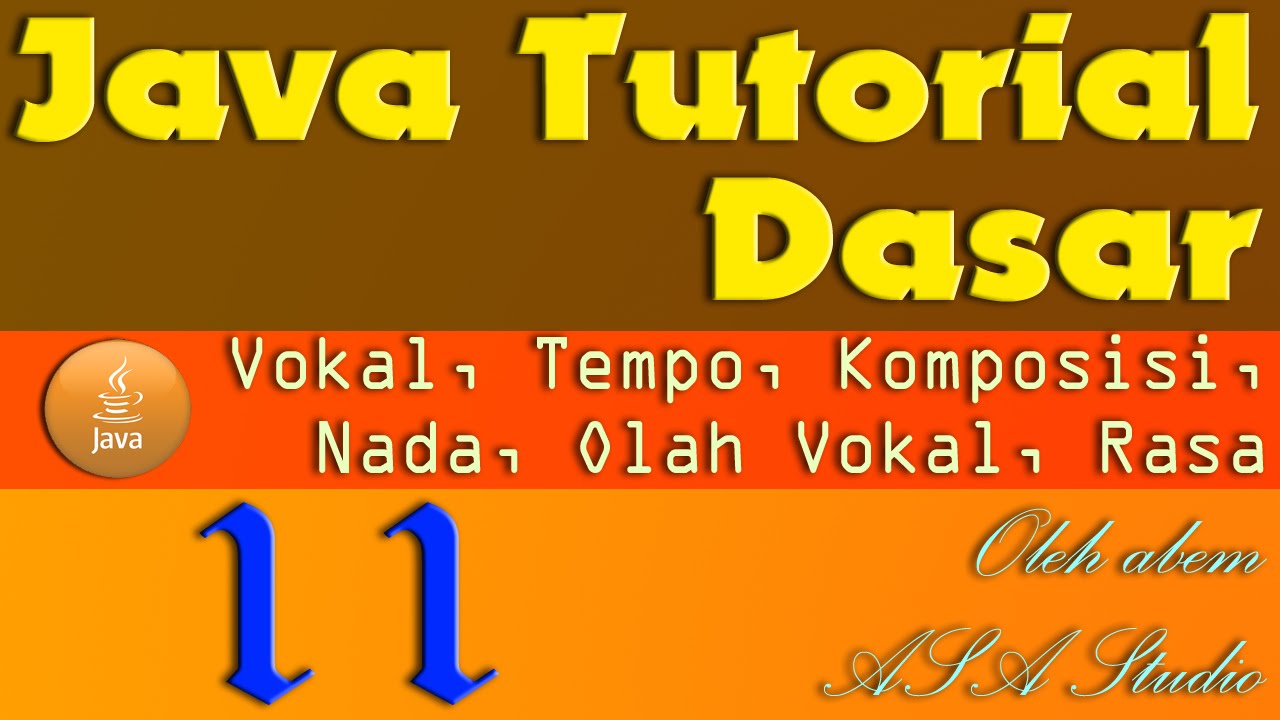 Java Tutorial Dasar - 11 - Array - Praktis