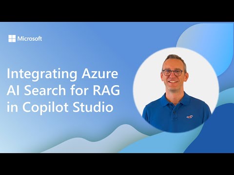 Copilot Studio: RAG with Azure AI Search