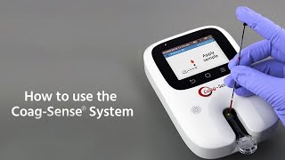 Coag-Sense PT INR PT2 Self Test Home Use Monitoring System Promo Kit ...