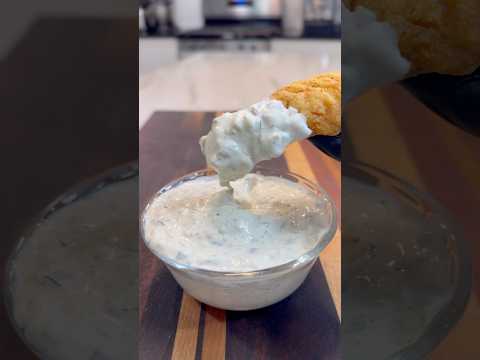 Authentic Seattle Style Tartar Sauce! 🤤 #food #foodie #shorts