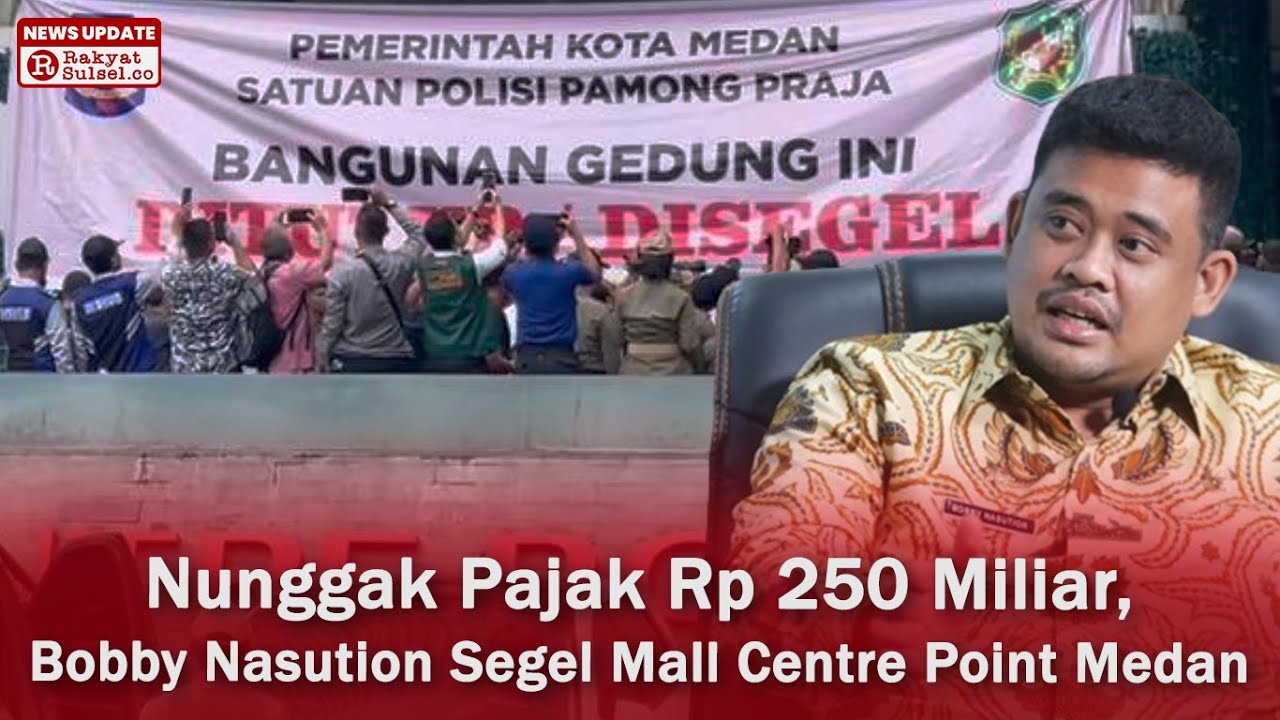Mall Center Point Medan Disegel!!