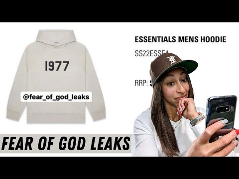 NEW EARLY LOOK Fear of God Essentials SS22 LEAKS! Brand New Designs!!!