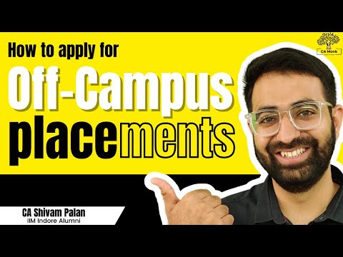 How to apply for off campus job? Ways to Search Job Online || CA Jobs || Interview Preparation