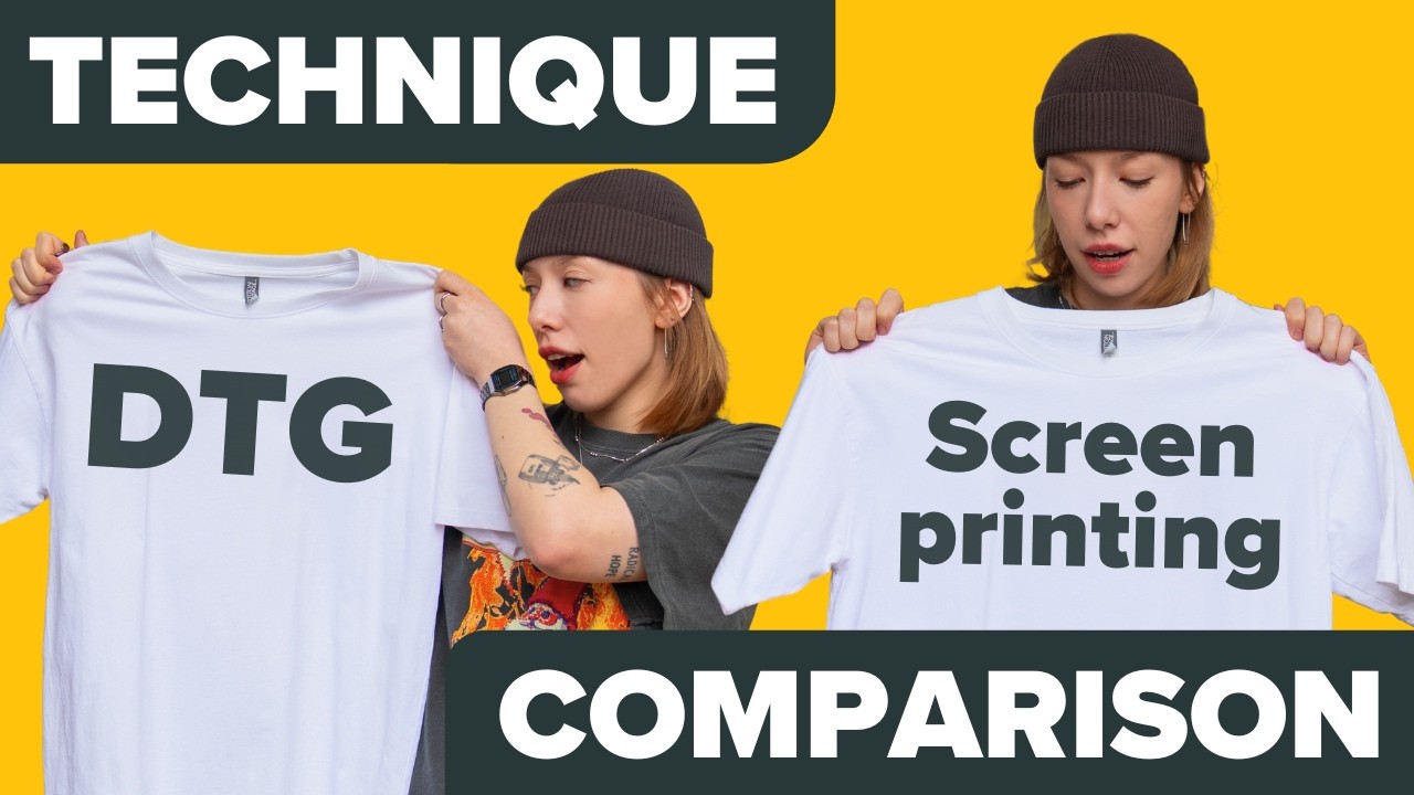 DTG vs. Screen Printing: Which T-Shirt Printing Method Is Best?