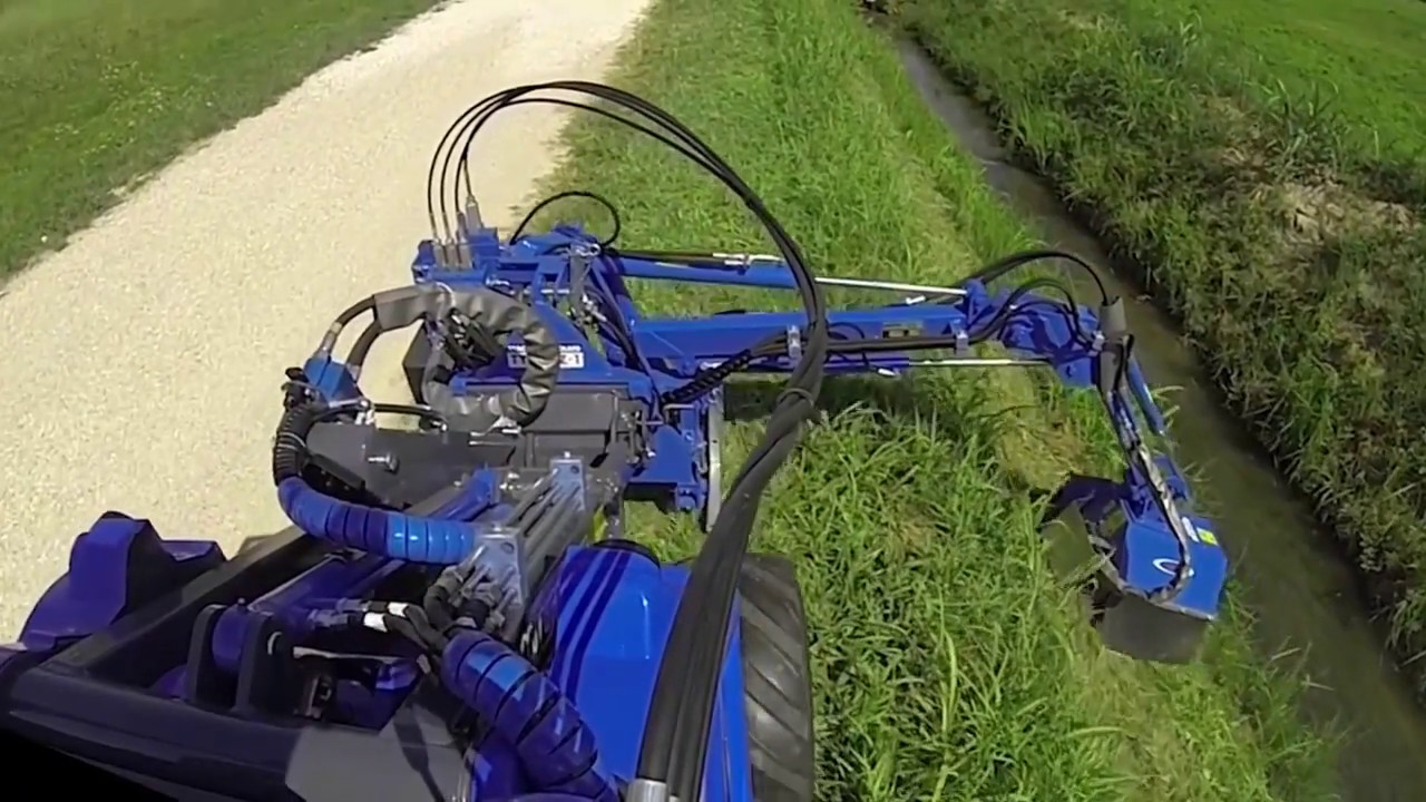 Side Flail Mower Attachment for MultiOne 5 Series Mini Loader