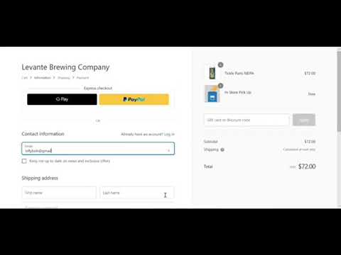 Levante Brewing Curbside Pickup