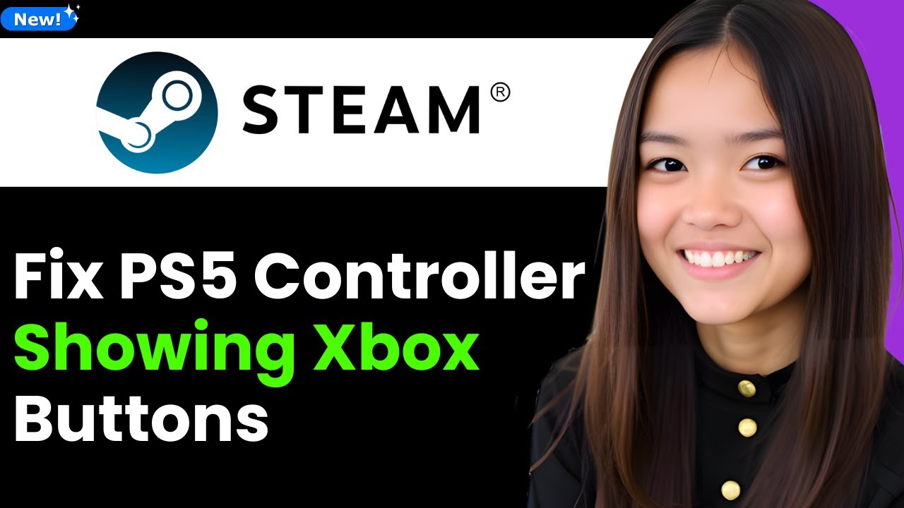 How To Fix Steam PS5 Controller Showing Xbox Buttons 2026 (Step By Step)