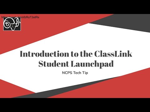 Introduction to the ClassLink Student Launchpad at New Canaan High School (2023-24 Update)