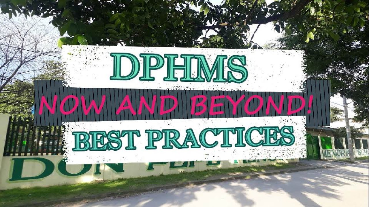 DPHMS BEST PRACTICES IN EPP