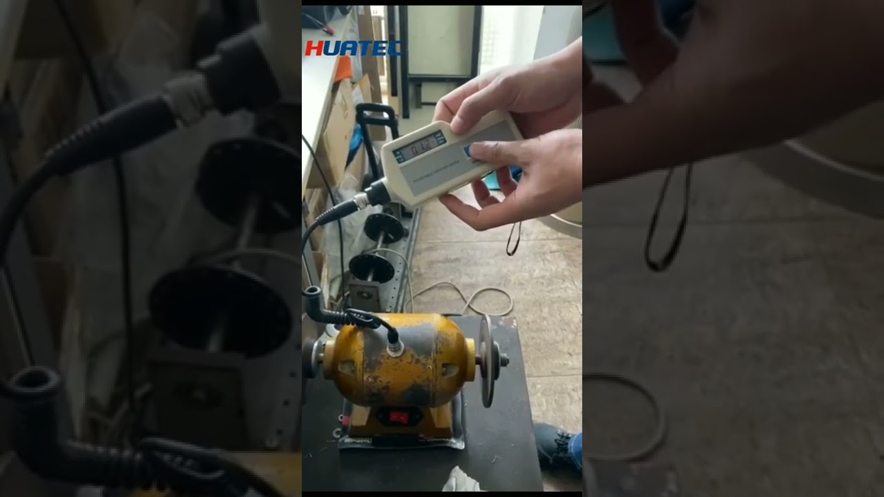 ISO2372 Piezoelectric Vibration Sensor Acceleration Velocity Displacement Vibration Meters Handheld