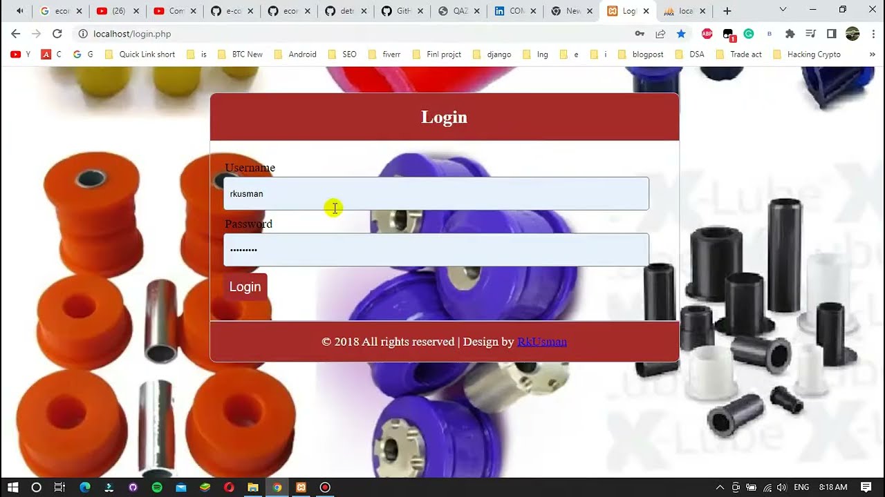 E-commerce-website Full HTML CSS JavaScript PHP with mysql Database