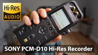 Sony PCM-D10 Portable Audio Recorder - What To Know & Where To Buy ...
