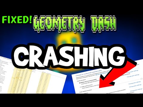 How To Fix Geometry Dash Crashing! (100% FIX)