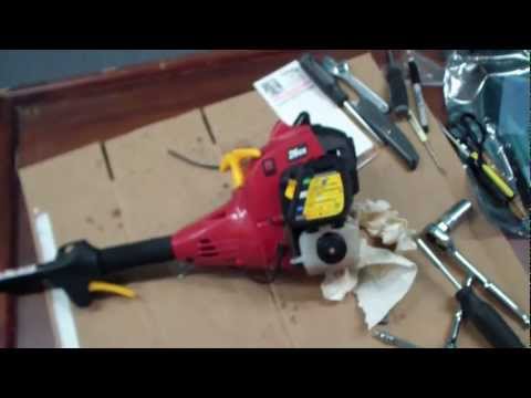 Homelite Weed Trimmer Repair Tutorial Part 1