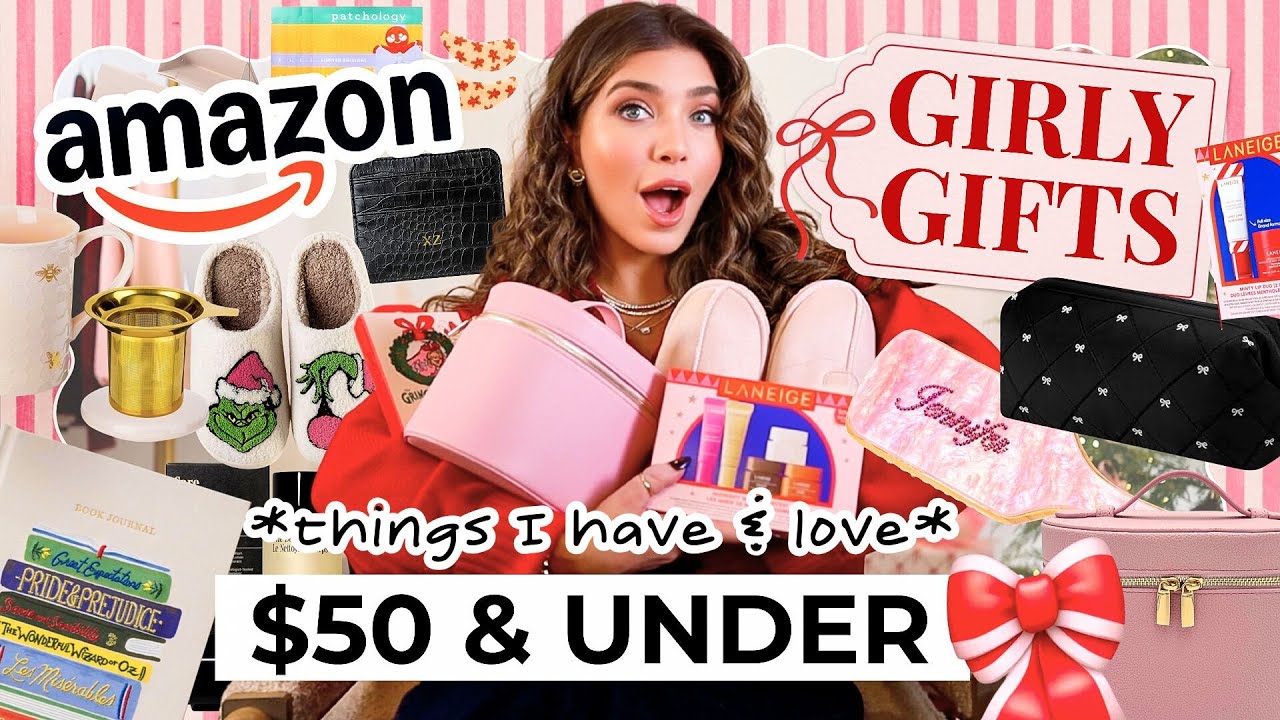 30+ AMAZON GIRLY GIFTS 🎁 UNDER $50!! *things I have & love** 💕Amazon Favorites Haul 2025✨CAN'T MISS!