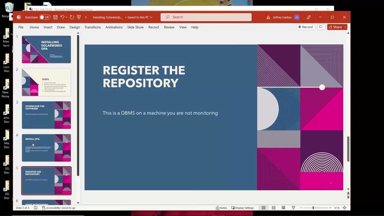 Installing Solarwinds Database Performance Analyzer in  15 minutes I Soaring Eagle Data Solutions