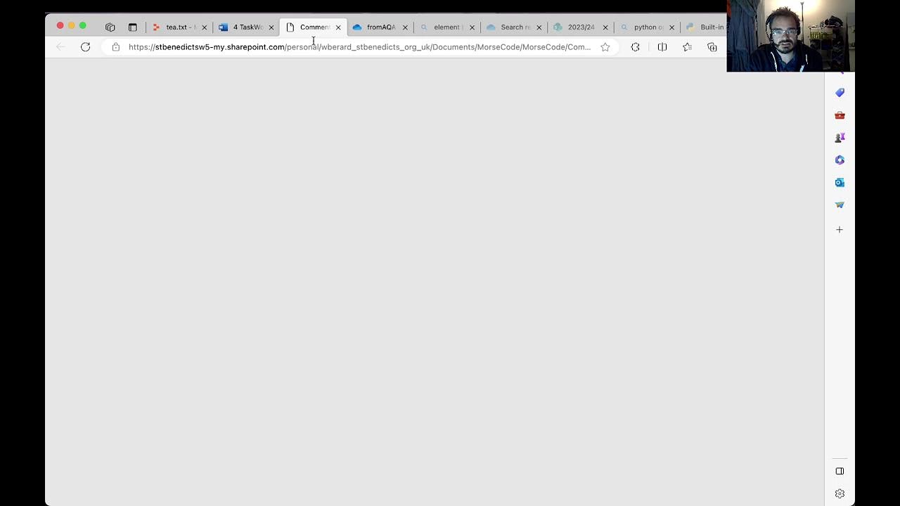 Live Coding (Python): AQA Morse Code