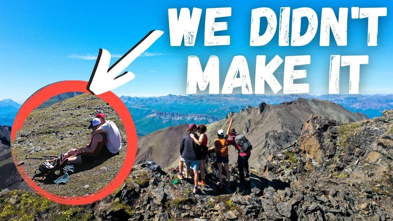 😲4000 Feet of VERTICAL HARDEST HIKE in Alaska 🏔 Gunsight Mountain | Van Life Road Trip Alaska 2021