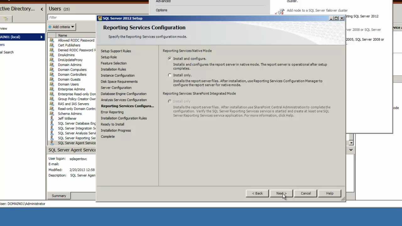 SQL Server 2012 Tutorial - Std Install Part 3