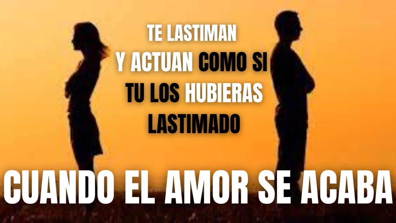 TE LASTIMAN Y ACTUAN COMO SI TU LOS HUBIERAS LASTIMADO | REFLEXIONES DE VIDA #motivacion #video