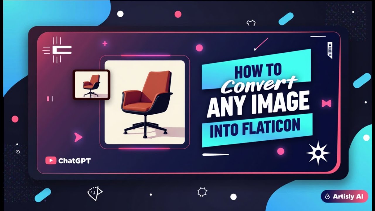 Create Stunning Flat Icons from Images – No Design Skills Needed!