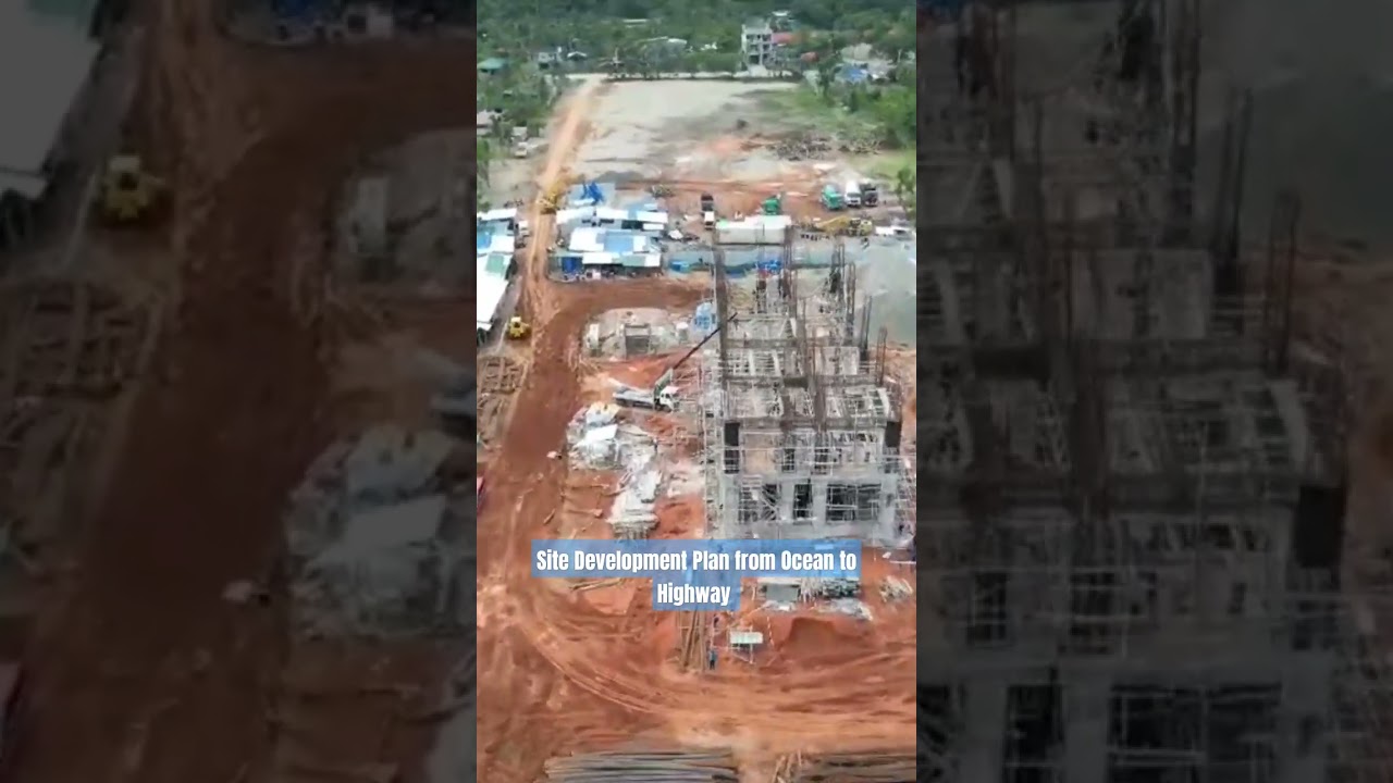 Site Development Plan Aerial View #site #aerial #drone #dronevideo #building #construction #status