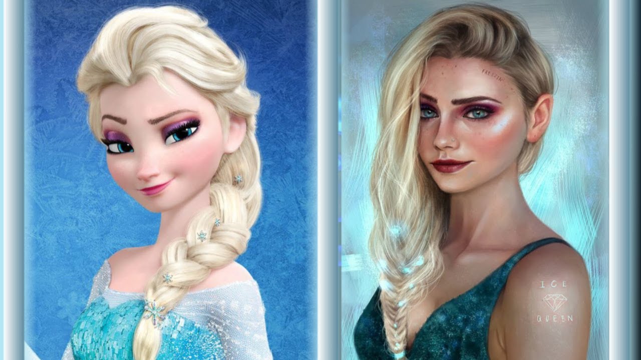 Realistic Portraits of Iconic Cartoon Characters (Modern day and Grown up)!!!