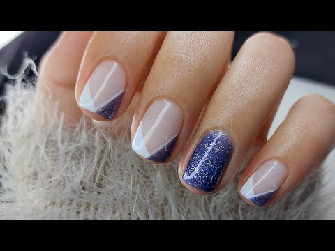 French Nail Art with a Twist