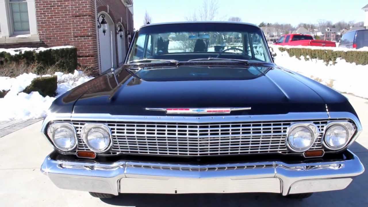 1963 Chevrolet Biscayne Classic Muscle Car for Sale in MI Vanguard Motor Sales