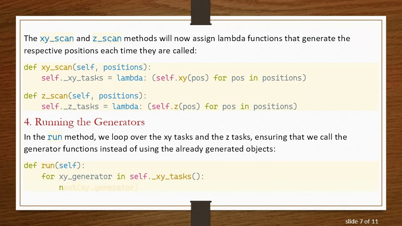 Creating Nested Generator Structures in Python