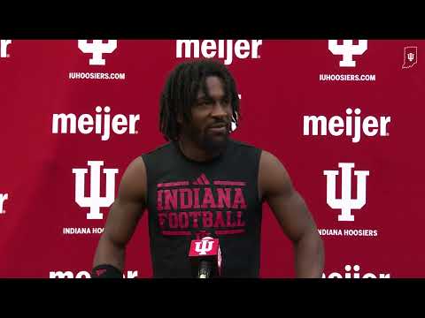 Watch: IU football WR Omar Cooper, Jr. fall camp Q&A – The Daily Hoosier