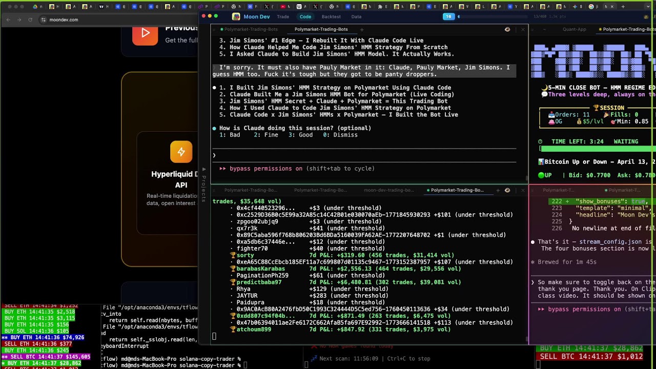 Polymarket + Claude Code Changed Everything