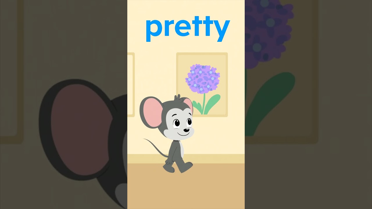 Kindergarten Sight Words: Pretty | ABCmouse #learning #education #sightwordsforkids #kindergarten