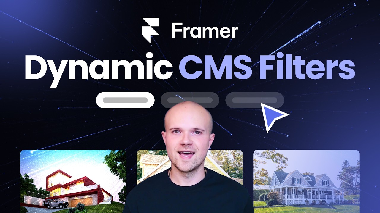 Live Filtering in Framer — New CMS Feature
