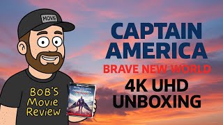 Captain America: Brave New World 4K UHD Unboxing | Marvel’s Latest in 4K Glory!