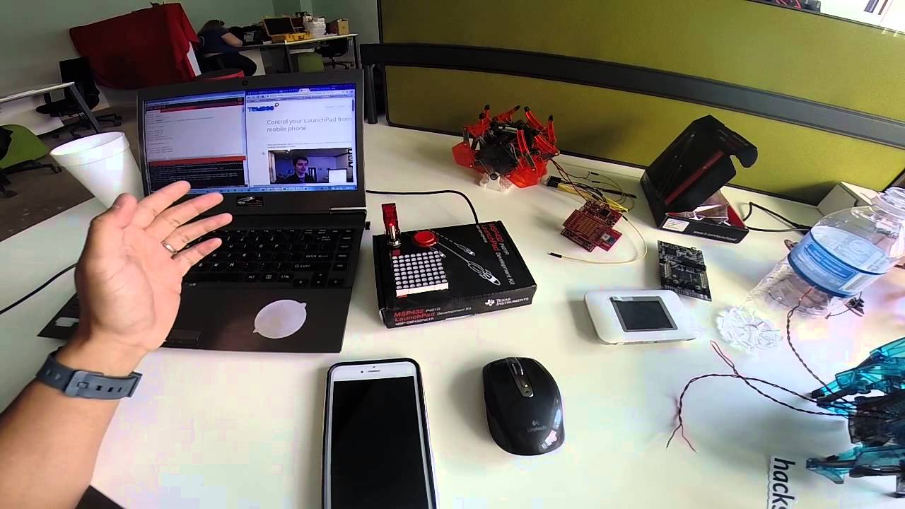 Wi-Fi-connected Universal Doorbell made with TI LaunchPad & Energia