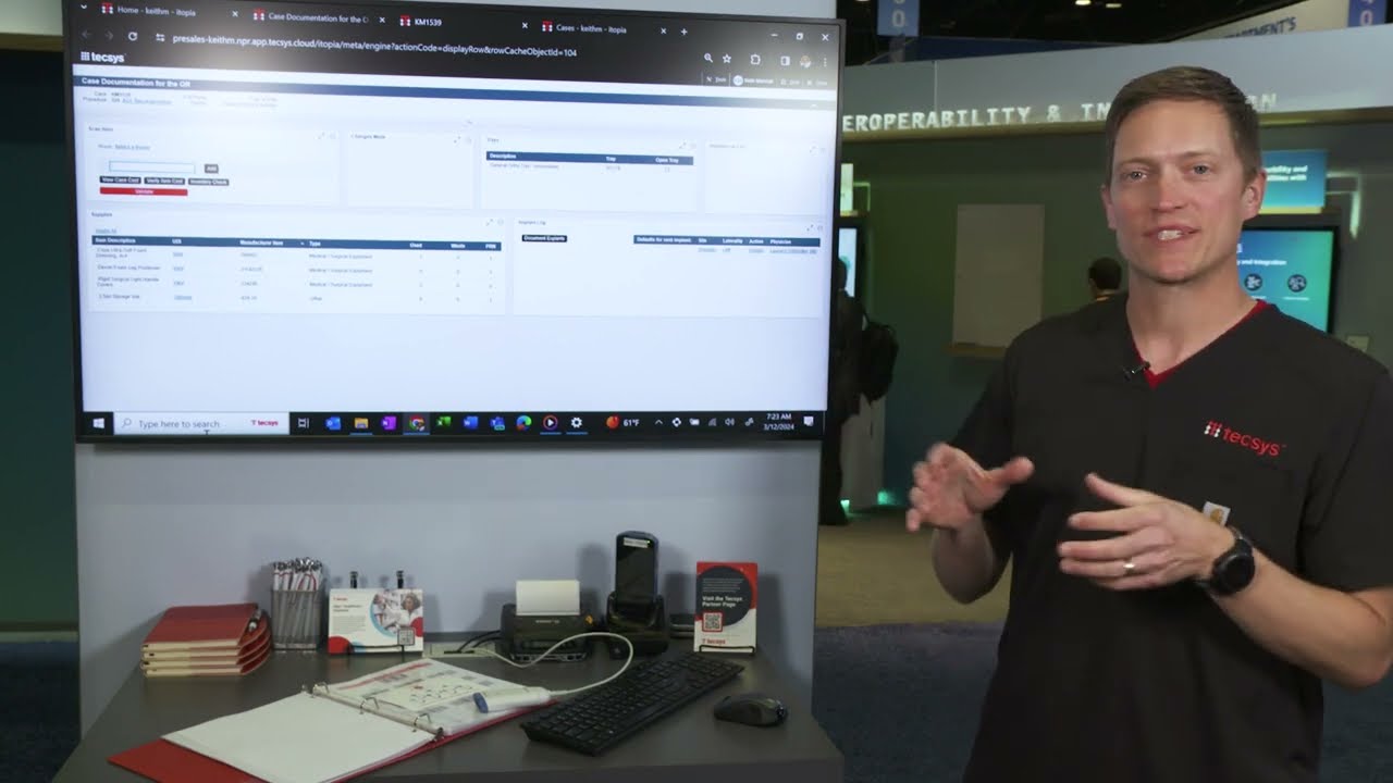 Digitizing OR Workflows with Tecsys | Zebra
