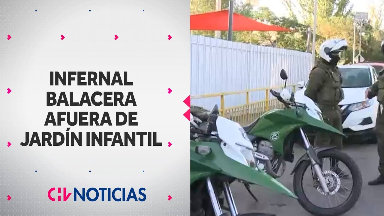 INFERNAL BALACERA afuera de jardín infantil de Pedro Aguirre Cerda obliga a suspender actividades