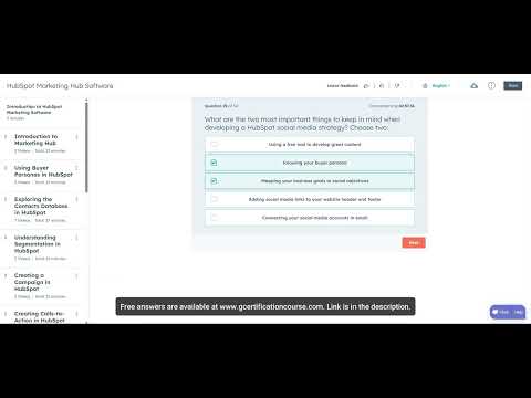 HubSpot Marketing Hub Software Exam Answers | 100% Score | Live Pass | June 2025