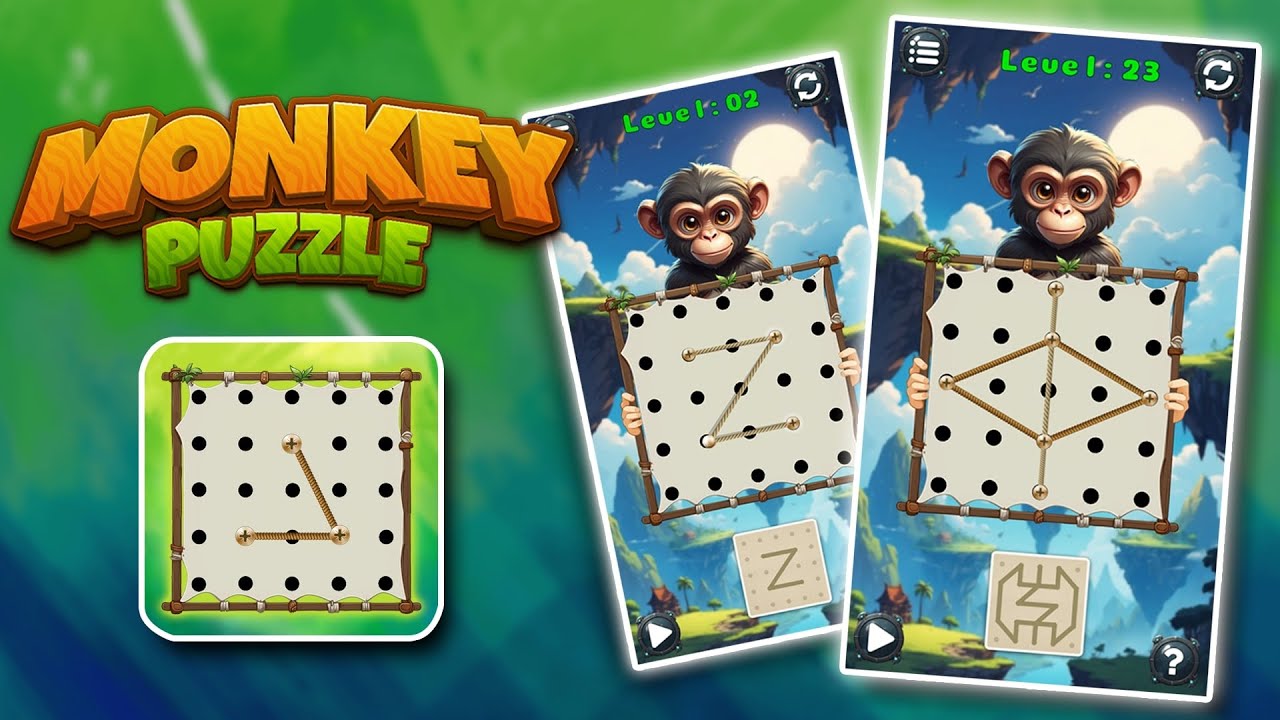 Monkey Puzzle || Construct 3 Game Template || Source code