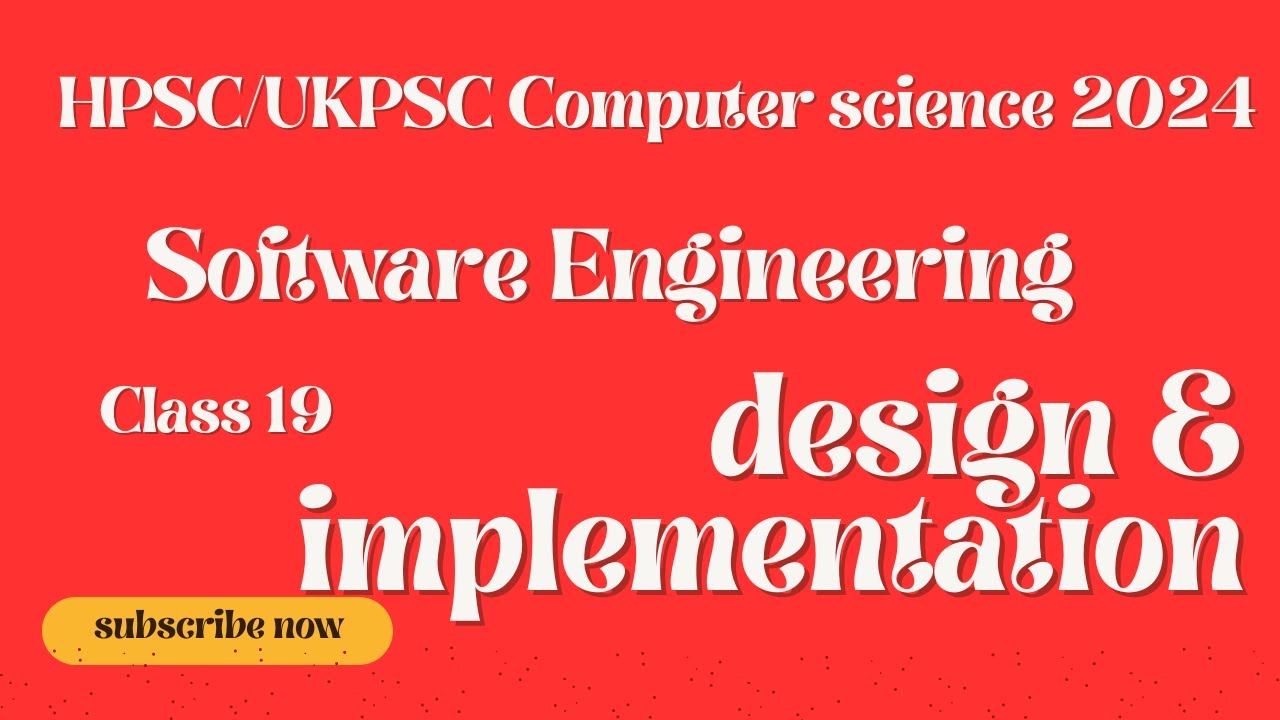 Design and Implementation in Software Engineering |Design Phases-Interface, Architectural, Detailed