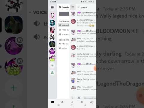 how to leave a discord group 101