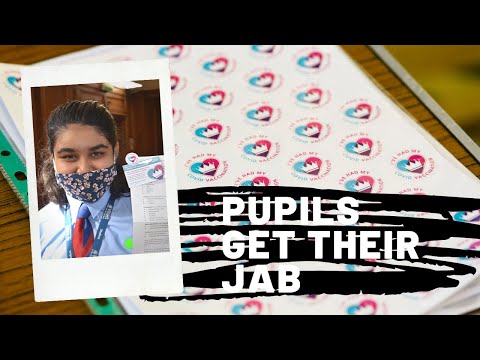 Pupils say yes to the vaccine