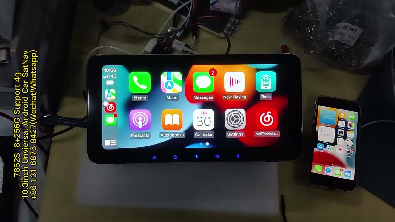 10 3inch 7862S 8+256G Universal Android Car Headunit