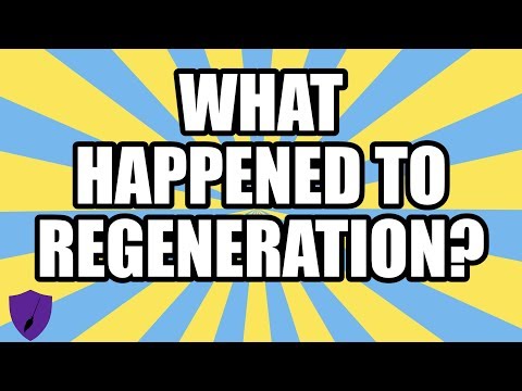 Regeneration Has Left The Building