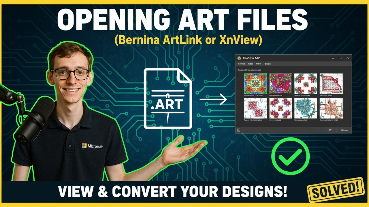 Opening ART Files (Bernina ARTlink or Graphic Workshop Professional)