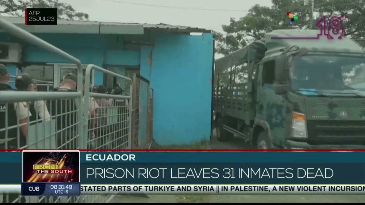 Massacre at Ecuador's largest prison: 31 prisoners Killed