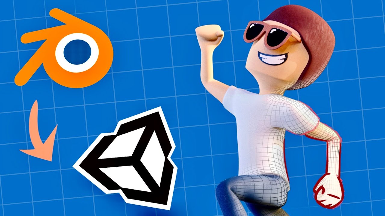 How To Make A 3D Character For Your Game (Blender to Unity)