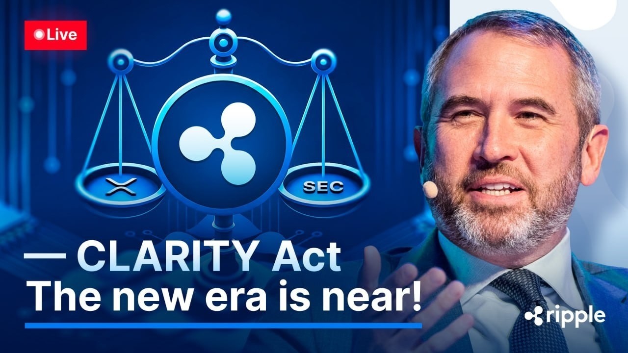 LIVE: Brad Garlinghouse on the CLARITY Act — What It Means for XRP, Ripple & Crypto Regulation